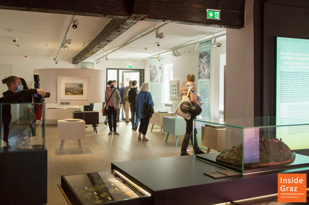 Graz Museum Schlossberg zeigt die Geschichte des Grazer Stadtberges ...