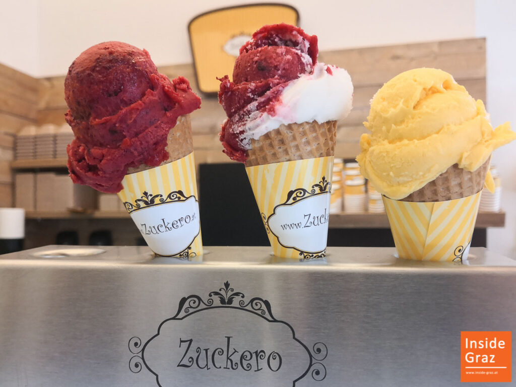 Zuckero Eis im INSIDE GRAZ Test - So gut schmeckt es