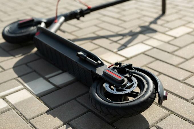Schwer verletzt: E-Scooter-Fahrer prallt gegen reversierendes Auto