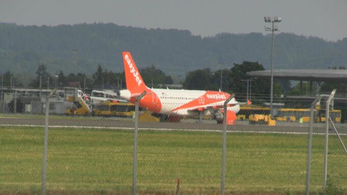 Notlandung von EasyJet-Maschine in Graz